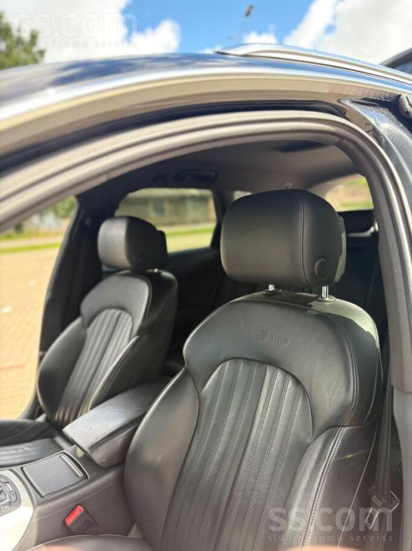 Melns Audi A6 2012 Cēsis, ar dzinēja tilpumu 3.00 L un nobraukumu 342 tūkst. km par 11000 €, foto 9 vietnē AUTOMOTO.COM.LV
