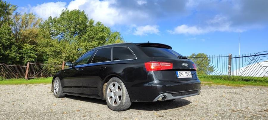 Melns Audi A6 2012 Liepāja, ar dzinēja tilpumu 3.00 L un nobraukumu 242 tūkst. km par 6000 €, foto 6 vietnē AUTOMOTO.COM.LV