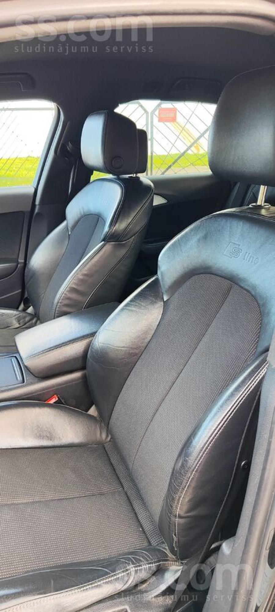 Melns Audi A6 2012 Liepāja, ar dzinēja tilpumu 3.00 L un nobraukumu 242 tūkst. km par 6000 €, foto 9 vietnē AUTOMOTO.COM.LV