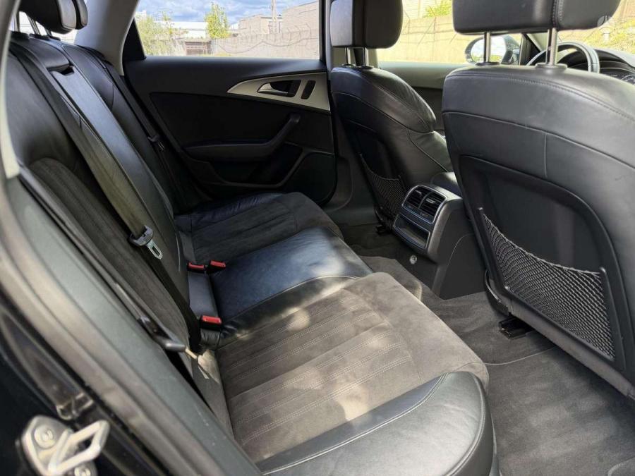 Black Audi A6 2012 in Mazeikiai, with an engine capacity of 2.97 L and mileage of 308 thousand km for 8600 €, photo 21 on AUTOMOTO.COM.LV