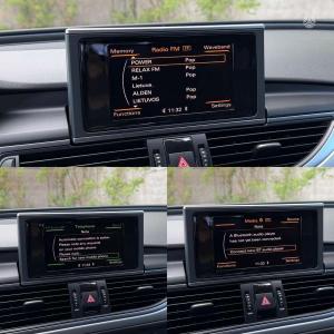Black Audi A6 2012 in Mazeikiai, with an engine capacity of 2.97 L and mileage of 308 thousand km for 8600 €, photo 28 on AUTOMOTO.COM.LV
