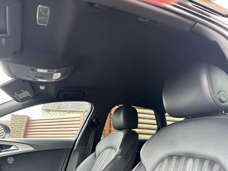 Black Audi A6 2012 in Vilnius, with an engine capacity of 2.97 L and mileage of 254 thousand km for 10450 €, photo 9 on AUTOMOTO.COM.LV