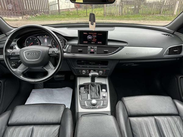 Black Audi A6 2012 in Vilnius, with an engine capacity of 2.97 L and mileage of 254 thousand km for 10450 €, photo 10 on AUTOMOTO.COM.LV