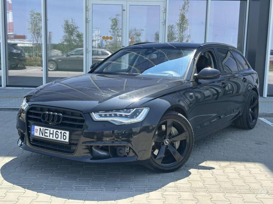 Black Audi A6 2012 in Vilnius, with an engine capacity of 2.97 L and mileage of 306 thousand km for 11000 €, photo 4 on AUTOMOTO.COM.LV