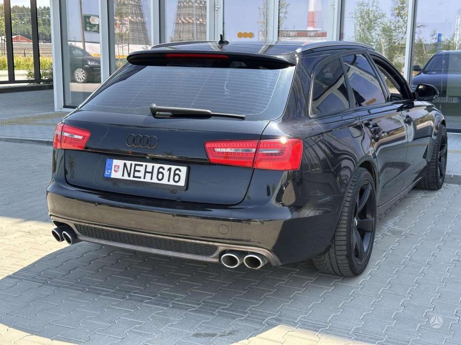 Black Audi A6 2012 in Vilnius, with an engine capacity of 2.97 L and mileage of 306 thousand km for 11000 €, photo 7 on AUTOMOTO.COM.LV
