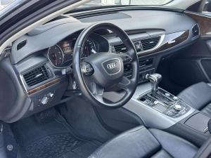 Black Audi A6 2012 in Vilnius, with an engine capacity of 2.97 L and mileage of 306 thousand km for 11000 €, photo 8 on AUTOMOTO.COM.LV