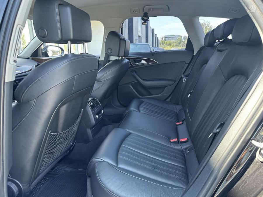 Black Audi A6 2012 in Vilnius, with an engine capacity of 2.97 L and mileage of 306 thousand km for 11000 €, photo 10 on AUTOMOTO.COM.LV