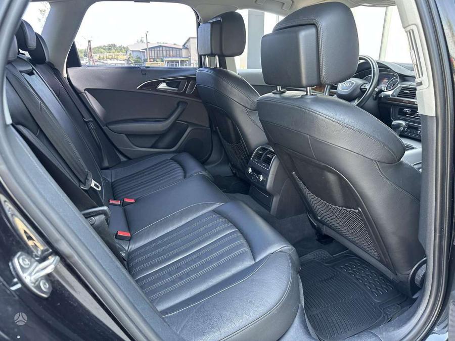 Black Audi A6 2012 in Vilnius, with an engine capacity of 2.97 L and mileage of 306 thousand km for 11000 €, photo 11 on AUTOMOTO.COM.LV