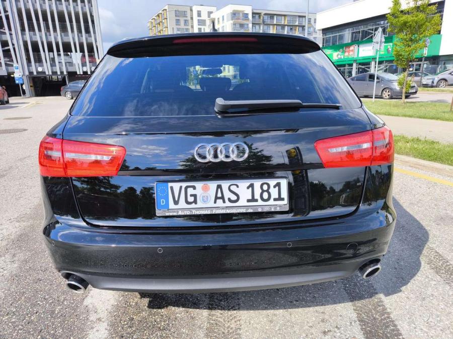 Melns Audi A6 2012 Viļņa, ar dzinēja tilpumu 2.97 L un nobraukumu 280 tūkst. km par 8800 €, foto 8 vietnē AUTOMOTO.COM.LV