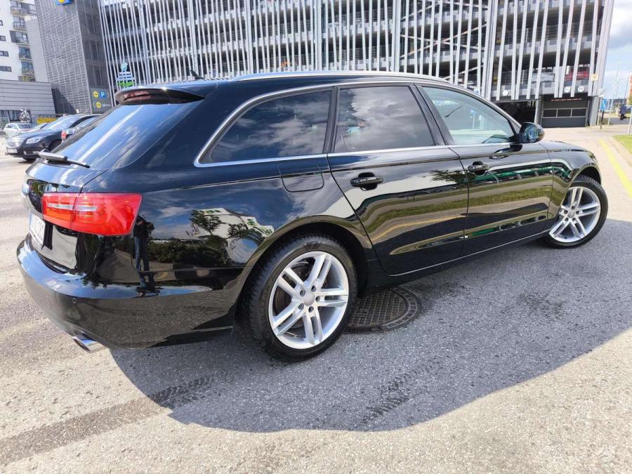 Melns Audi A6 2012 Viļņa, ar dzinēja tilpumu 2.97 L un nobraukumu 280 tūkst. km par 8800 €, foto 10 vietnē AUTOMOTO.COM.LV