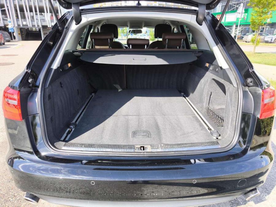 Melns Audi A6 2012 Viļņa, ar dzinēja tilpumu 2.97 L un nobraukumu 280 tūkst. km par 8800 €, foto 11 vietnē AUTOMOTO.COM.LV