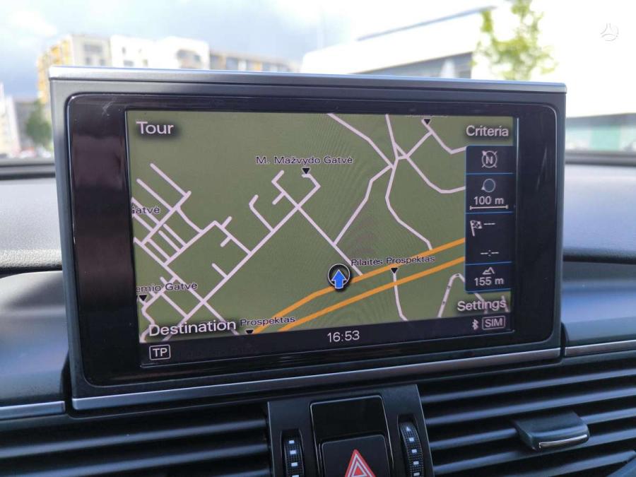 Melns Audi A6 2012 Viļņa, ar dzinēja tilpumu 2.97 L un nobraukumu 280 tūkst. km par 8800 €, foto 28 vietnē AUTOMOTO.COM.LV