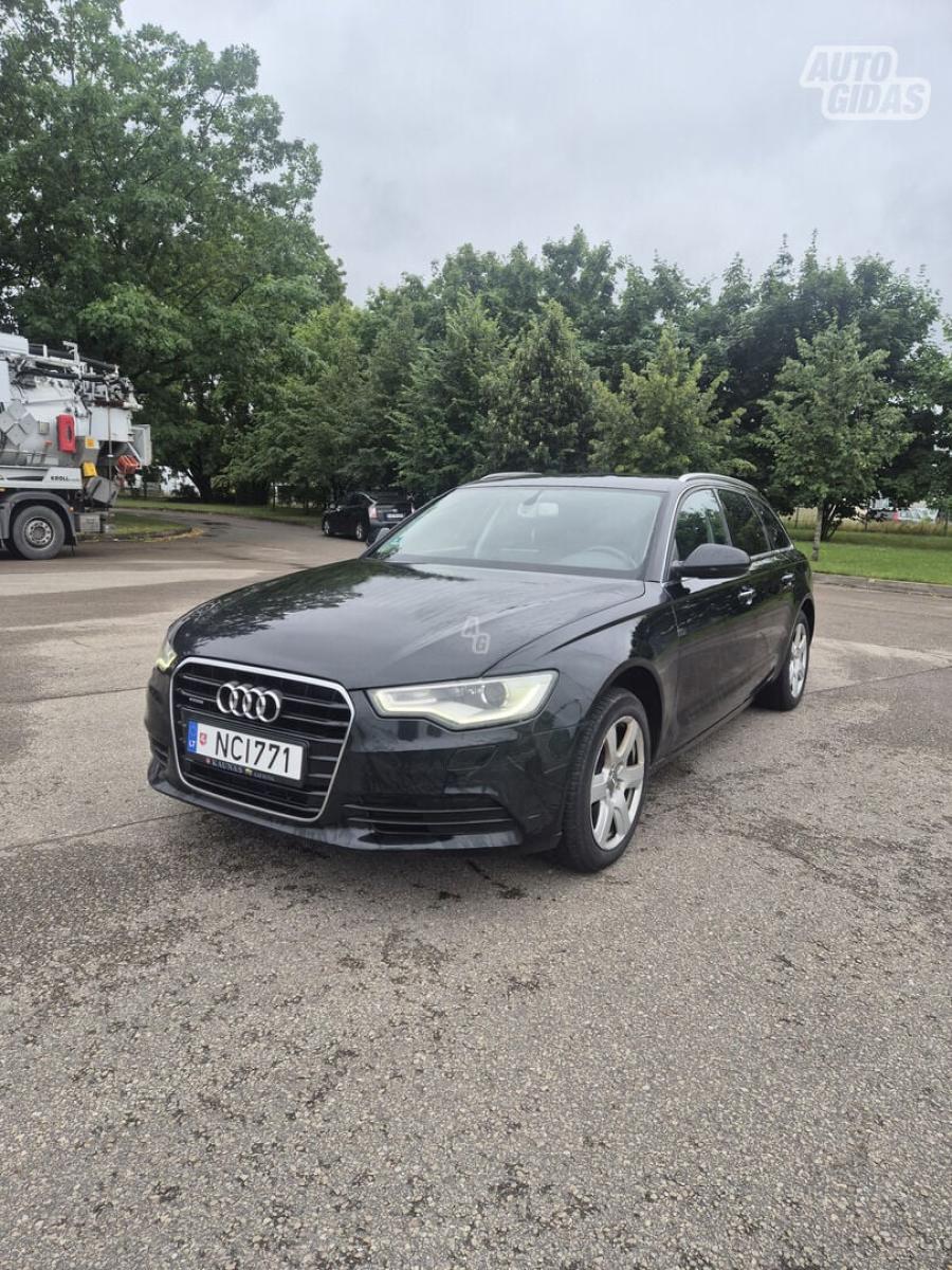 Black Audi A6 2012 in Kaunas, with an engine capacity of 3.00 L and mileage of 316 thousand km for 9000 €, photo 1 on AUTOMOTO.COM.LV