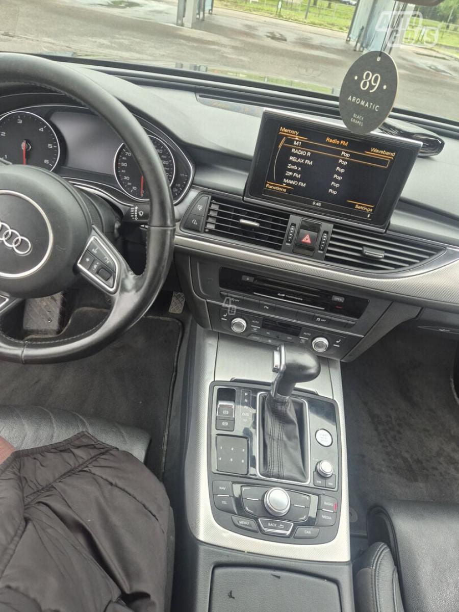 Black Audi A6 2012 in Kaunas, with an engine capacity of 3.00 L and mileage of 316 thousand km for 9000 €, photo 8 on AUTOMOTO.COM.LV