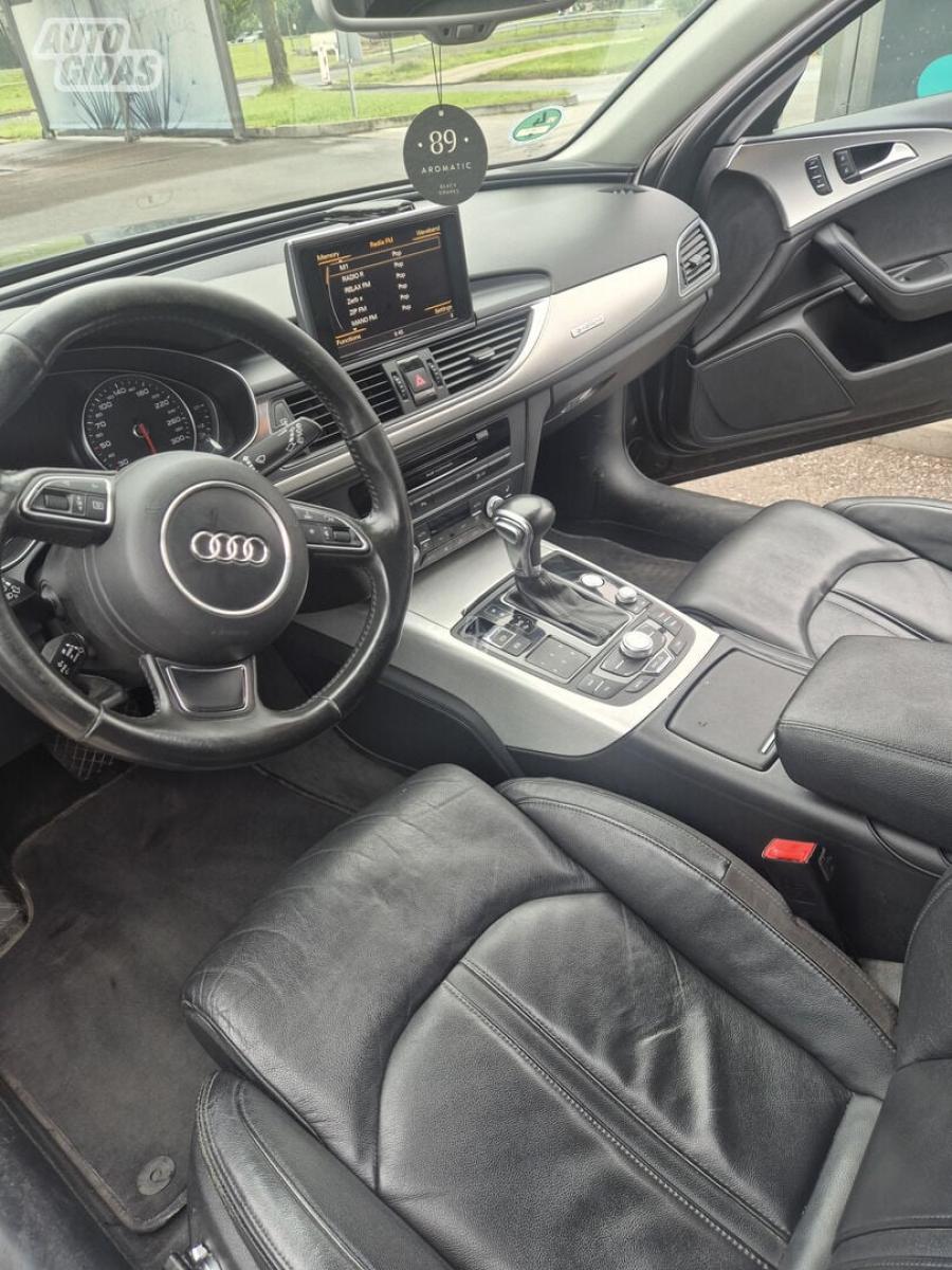 Black Audi A6 2012 in Kaunas, with an engine capacity of 3.00 L and mileage of 316 thousand km for 9000 €, photo 9 on AUTOMOTO.COM.LV