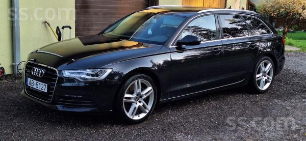 Black Audi A6 2012 in Riga, with an engine capacity of 3.00 L and mileage of 543 thousand km for 7000 €, photo 3 on AUTOMOTO.COM.LV