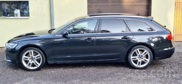 Black Audi A6 2012 in Riga, with an engine capacity of 3.00 L and mileage of 543 thousand km for 7000 €, photo 5 on AUTOMOTO.COM.LV