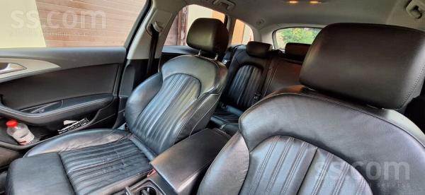 Black Audi A6 2012 in Riga, with an engine capacity of 3.00 L and mileage of 543 thousand km for 7000 €, photo 8 on AUTOMOTO.COM.LV