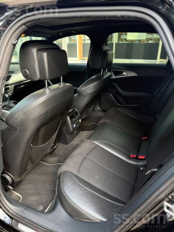 Black Audi A6 2012 in Riga, with an engine capacity of 3.00 L and mileage of 0 thousand km for 8900 €, photo 8 on AUTOMOTO.COM.LV