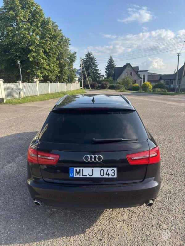 Melns Audi A6 2012 Kauņa, ar dzinēja tilpumu 2.97 L un nobraukumu 215 tūkst. km par 9500 €, foto 6 vietnē AUTOMOTO.COM.LV