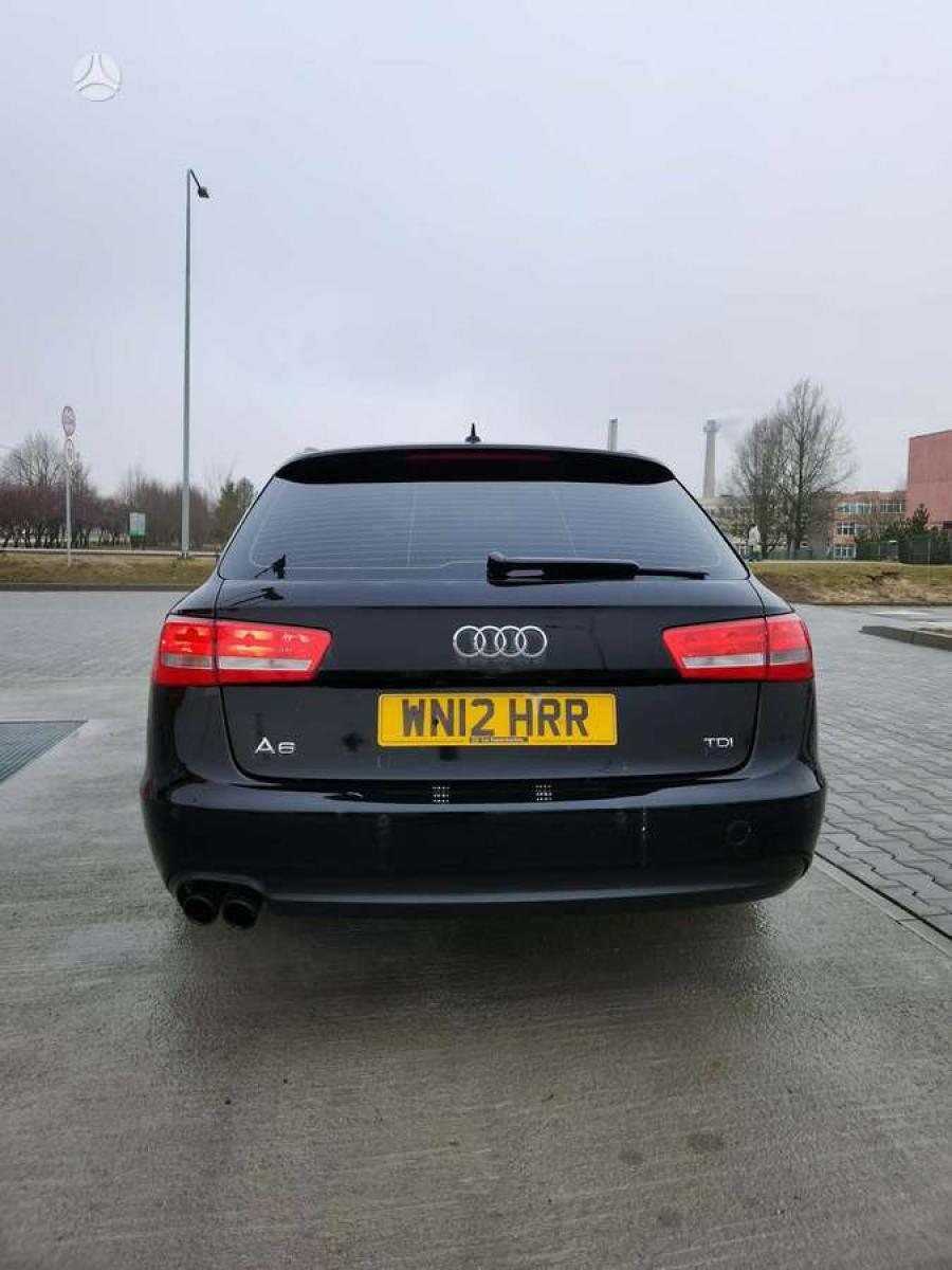 Black Audi A6 2012 in Plunge, with an engine capacity of 1.97 L and mileage of 340 thousand km for 2800 €, photo 1 on AUTOMOTO.COM.LV