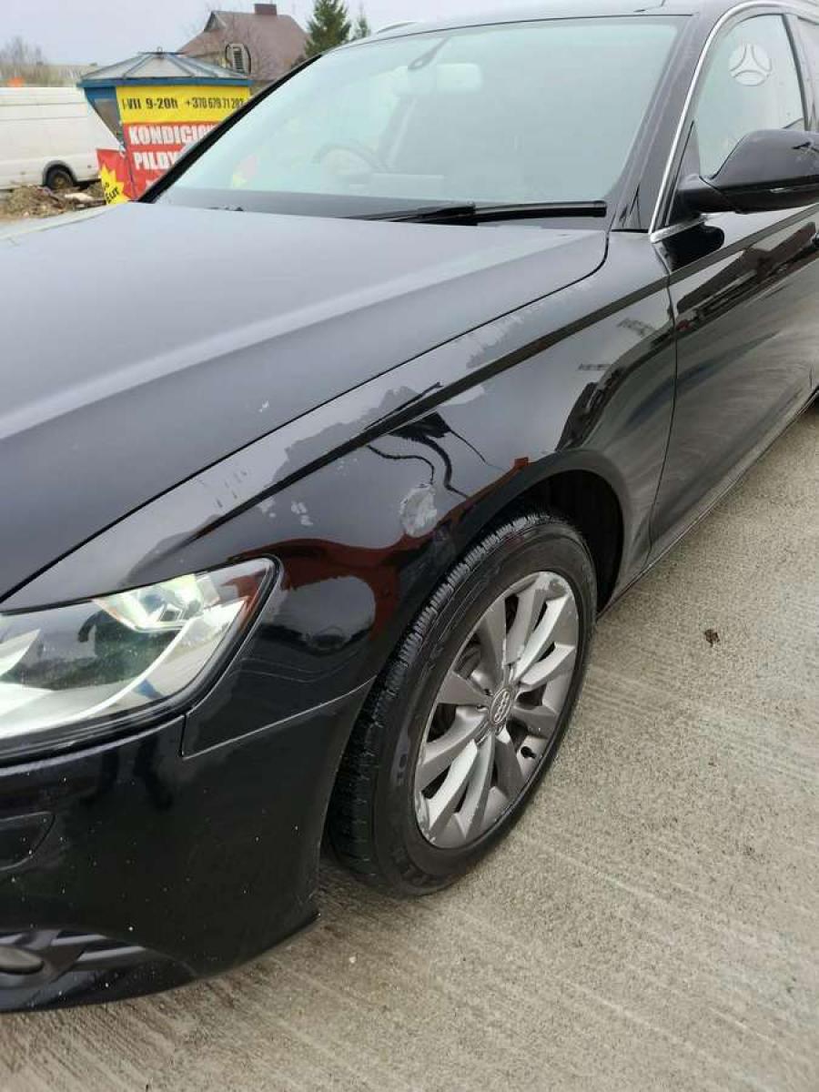 Black Audi A6 2012 in Plunge, with an engine capacity of 1.97 L and mileage of 340 thousand km for 2800 €, photo 6 on AUTOMOTO.COM.LV