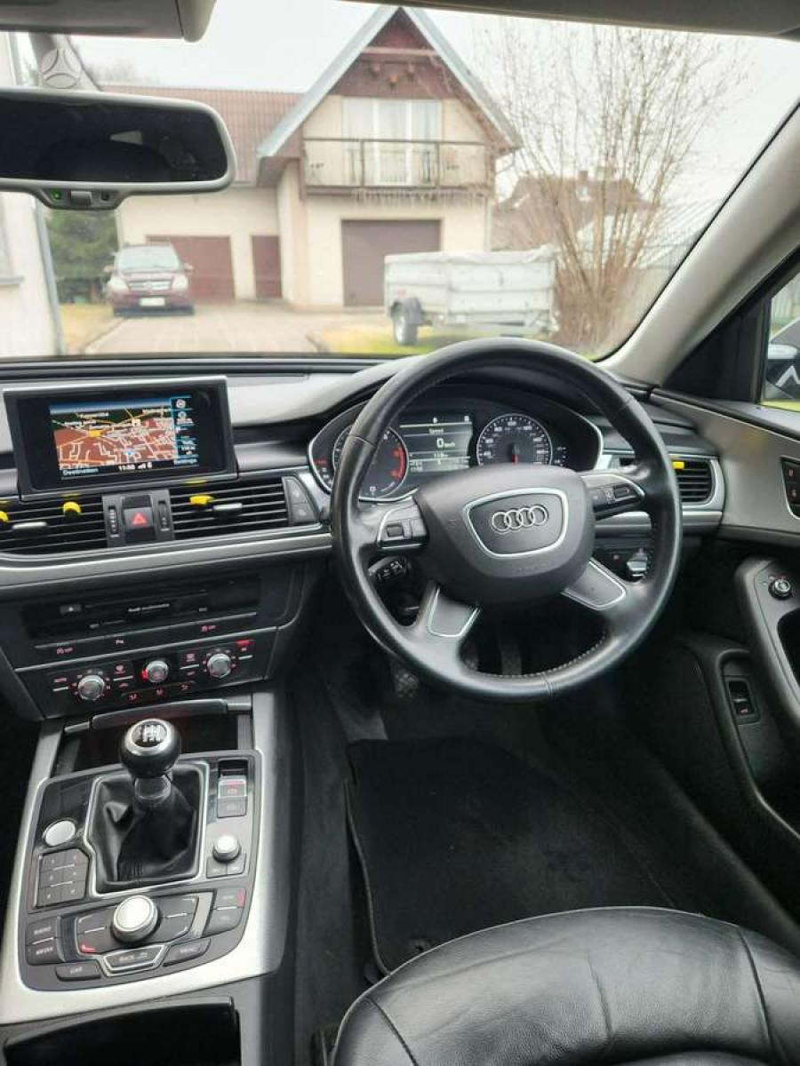 Black Audi A6 2012 in Plunge, with an engine capacity of 1.97 L and mileage of 340 thousand km for 2800 €, photo 10 on AUTOMOTO.COM.LV
