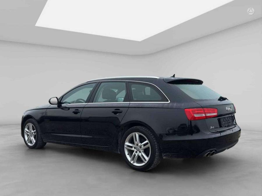 Black Audi A6 2012 in Kaunas, with an engine capacity of 2.00 L and mileage of 291 thousand km for 8990 €, photo 5 on AUTOMOTO.COM.LV