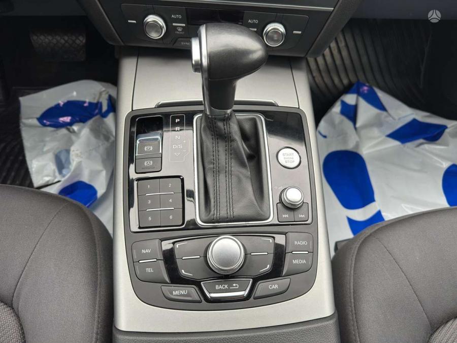 Black Audi A6 2012 in Kaunas, with an engine capacity of 2.00 L and mileage of 291 thousand km for 8990 €, photo 15 on AUTOMOTO.COM.LV