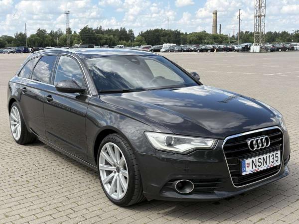Melns Audi A6 2012 Kauņa, ar dzinēja tilpumu 2.97 L un nobraukumu 287 tūkst. km par 9200 €, foto 1 vietnē AUTOMOTO.COM.LV