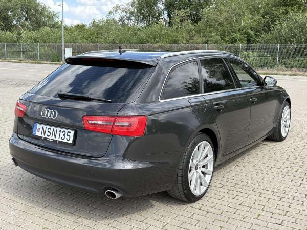 Melns Audi A6 2012 Kauņa, ar dzinēja tilpumu 2.97 L un nobraukumu 287 tūkst. km par 9200 €, foto 3 vietnē AUTOMOTO.COM.LV