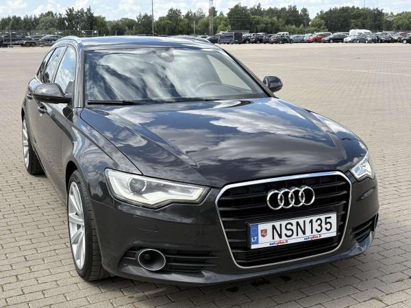 Melns Audi A6 2012 Kauņa, ar dzinēja tilpumu 2.97 L un nobraukumu 287 tūkst. km par 9200 €, foto 5 vietnē AUTOMOTO.COM.LV