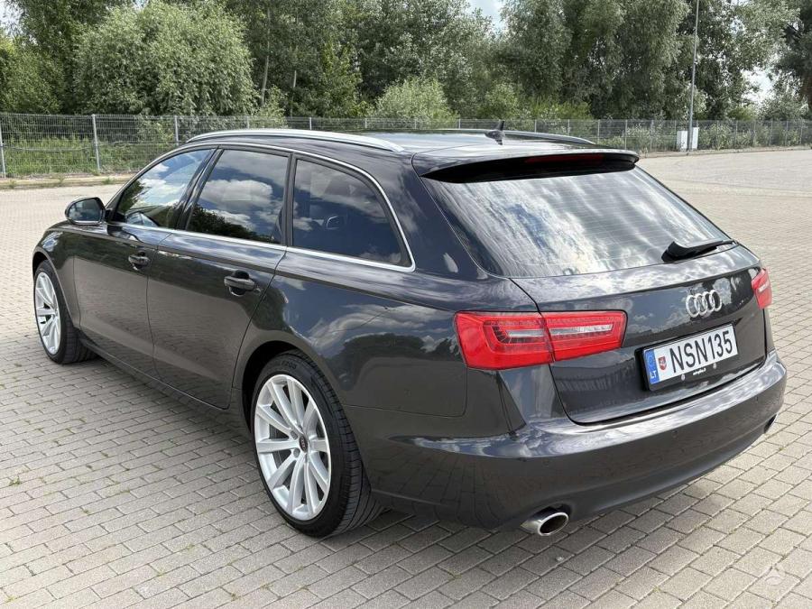 Black Audi A6 2012 in Kaunas, with an engine capacity of 2.97 L and mileage of 287 thousand km for 9200 €, photo 7 on AUTOMOTO.COM.LV
