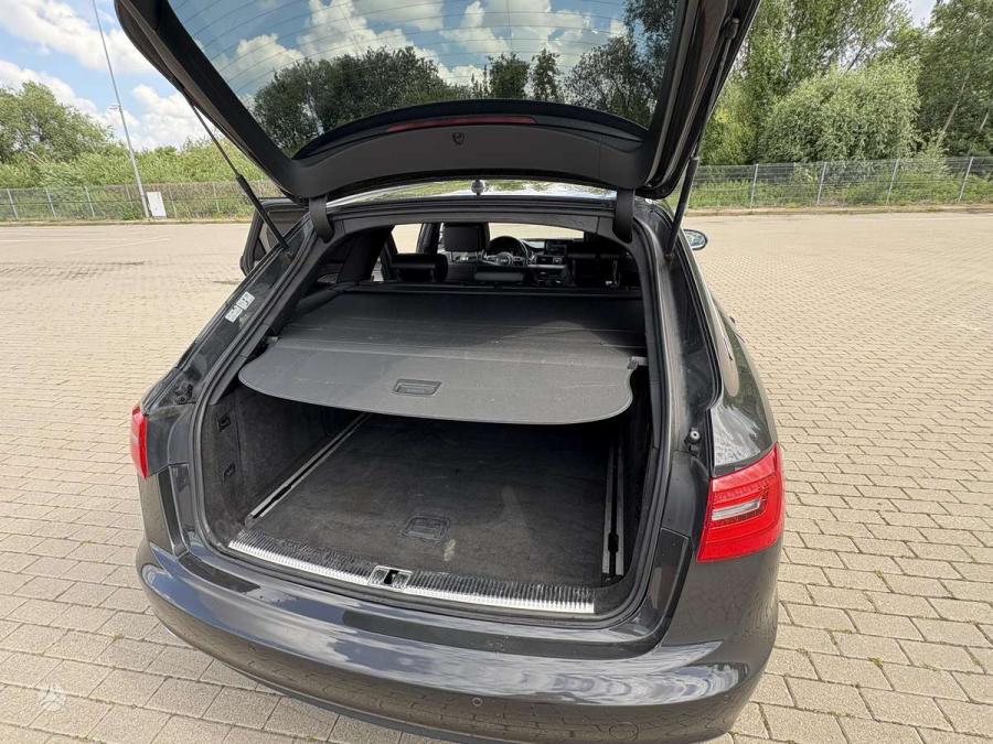 Black Audi A6 2012 in Kaunas, with an engine capacity of 2.97 L and mileage of 287 thousand km for 9200 €, photo 20 on AUTOMOTO.COM.LV