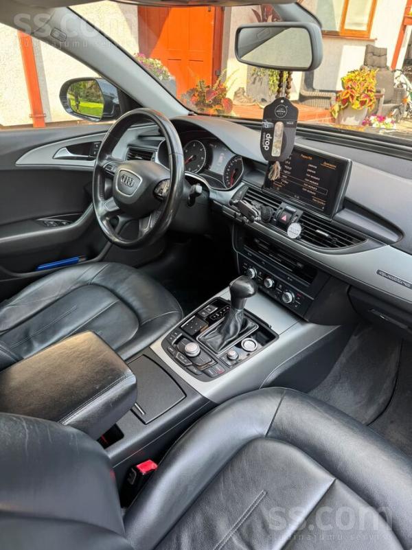 Melns Audi A6 2012 Rīga, ar dzinēja tilpumu 3.00 L un nobraukumu 278 tūkst. km par 11500 €, foto 9 vietnē AUTOMOTO.COM.LV