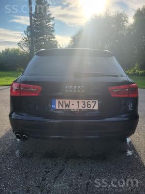 Black Audi A6 2012 in Limbazi, with an engine capacity of 2.00 L and mileage of 0 thousand km for 10800 €, photo 5 on AUTOMOTO.COM.LV