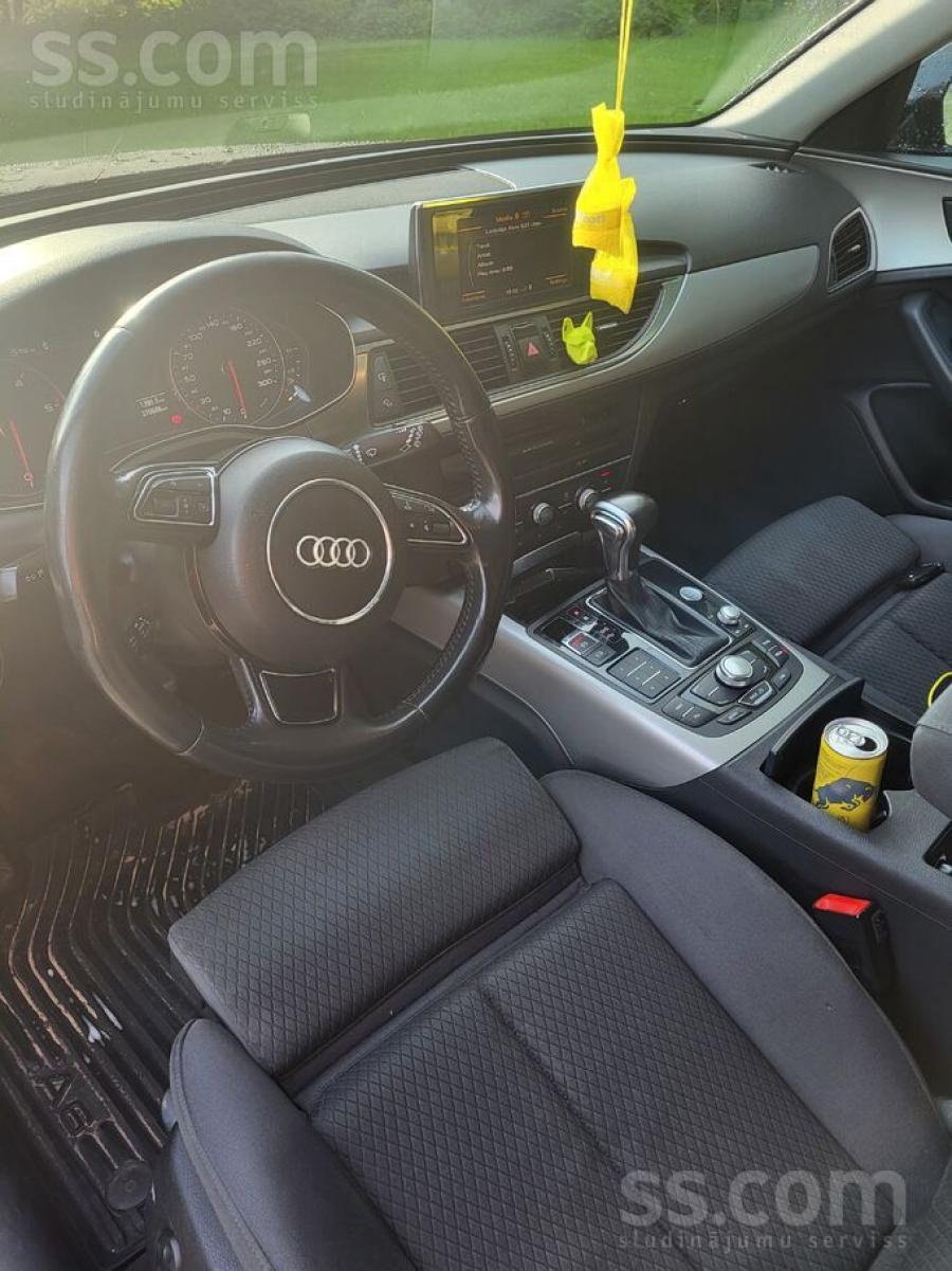 Black Audi A6 2012 in Limbazi, with an engine capacity of 2.00 L and mileage of 0 thousand km for 10800 €, photo 8 on AUTOMOTO.COM.LV
