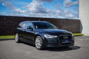 Melns Audi A6 2012 Marijampole, ar dzinēja tilpumu 2.97 L un nobraukumu 162 tūkst. km par 10850 €, foto  vietnē AUTOMOTO.COM.LV