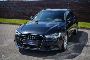 Black Audi A6 2012 in Marijampole, with an engine capacity of 2.97 L and mileage of 162 thousand km for 10850 €, photo 5 on AUTOMOTO.COM.LV