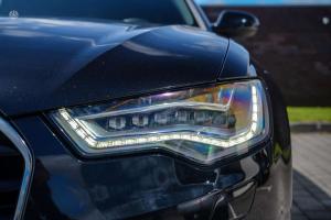 Black Audi A6 2012 in Marijampole, with an engine capacity of 2.97 L and mileage of 162 thousand km for 10850 €, photo 8 on AUTOMOTO.COM.LV