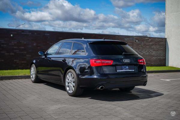 Black Audi A6 2012 in Marijampole, with an engine capacity of 2.97 L and mileage of 162 thousand km for 10850 €, photo 9 on AUTOMOTO.COM.LV