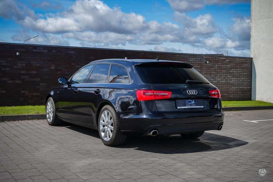 Black Audi A6 2012 in Marijampole, with an engine capacity of 2.97 L and mileage of 162 thousand km for 10850 €, photo 10 on AUTOMOTO.COM.LV