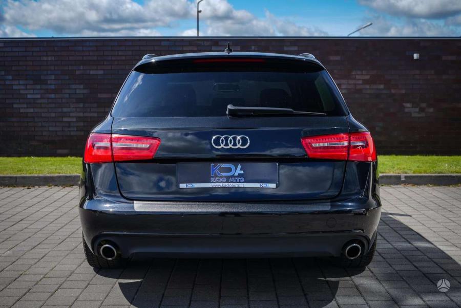 Black Audi A6 2012 in Marijampole, with an engine capacity of 2.97 L and mileage of 162 thousand km for 10850 €, photo 12 on AUTOMOTO.COM.LV