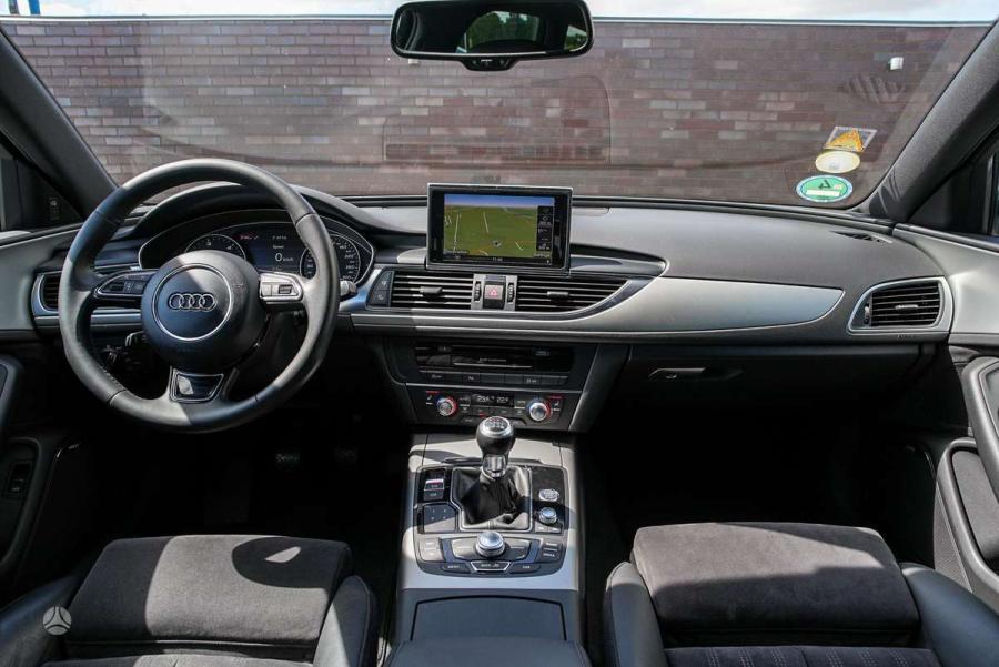 Black Audi A6 2012 in Marijampole, with an engine capacity of 2.97 L and mileage of 162 thousand km for 10850 €, photo 18 on AUTOMOTO.COM.LV