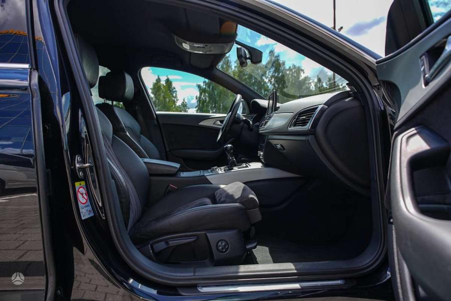 Black Audi A6 2012 in Marijampole, with an engine capacity of 2.97 L and mileage of 162 thousand km for 10850 €, photo 40 on AUTOMOTO.COM.LV