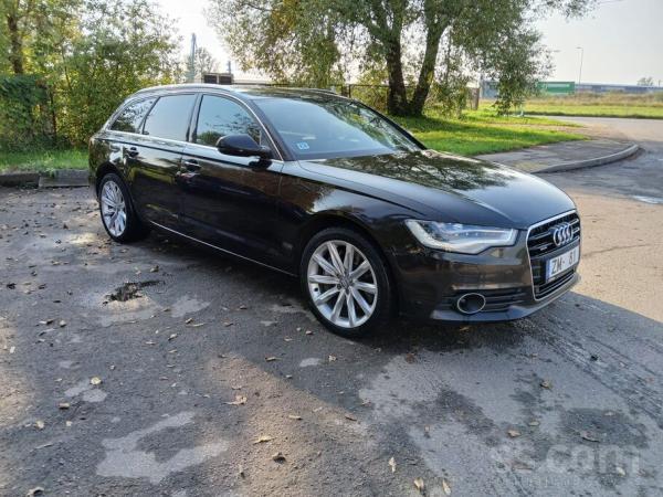 Black Audi A6 2012 in Saldus, with an engine capacity of 3.00 L and mileage of 364 thousand km for 11500 €, photo 1 on AUTOMOTO.COM.LV