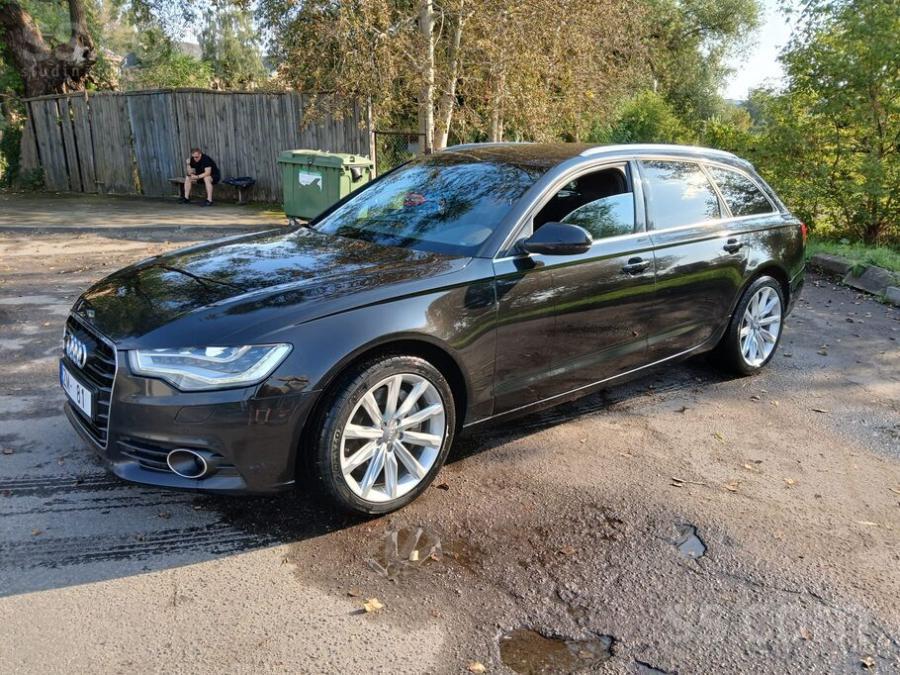 Black Audi A6 2012 in Saldus, with an engine capacity of 3.00 L and mileage of 364 thousand km for 11500 €, photo 5 on AUTOMOTO.COM.LV