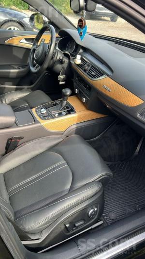Black Audi A6 2012 in Saldus, with an engine capacity of 3.00 L and mileage of 364 thousand km for 11500 €, photo 6 on AUTOMOTO.COM.LV