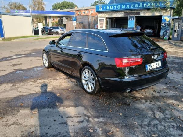 Black Audi A6 2012 in Saldus, with an engine capacity of 3.00 L and mileage of 364 thousand km for 11500 €, photo 3 on AUTOMOTO.COM.LV