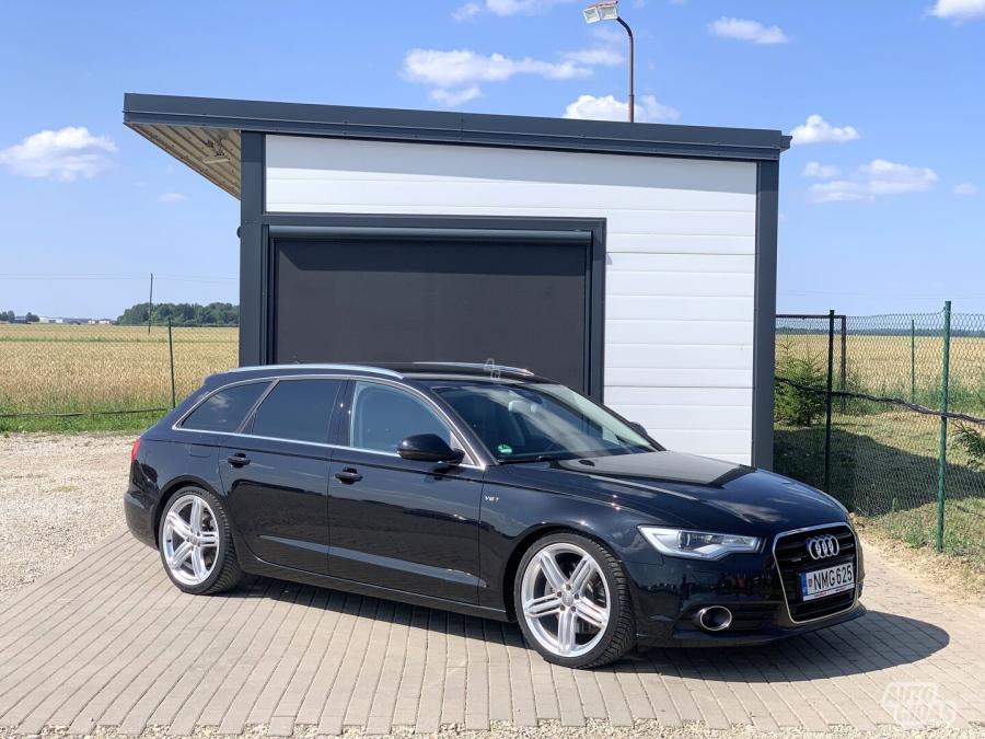 Black Audi A6 2012 in Kaunas, with an engine capacity of 3.00 L and mileage of 314 thousand km for 9999 €, photo 3 on AUTOMOTO.COM.LV